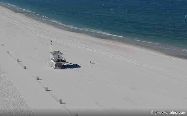 Clearwater Beach Empty as Florida's Pinellas County Closes Public ...