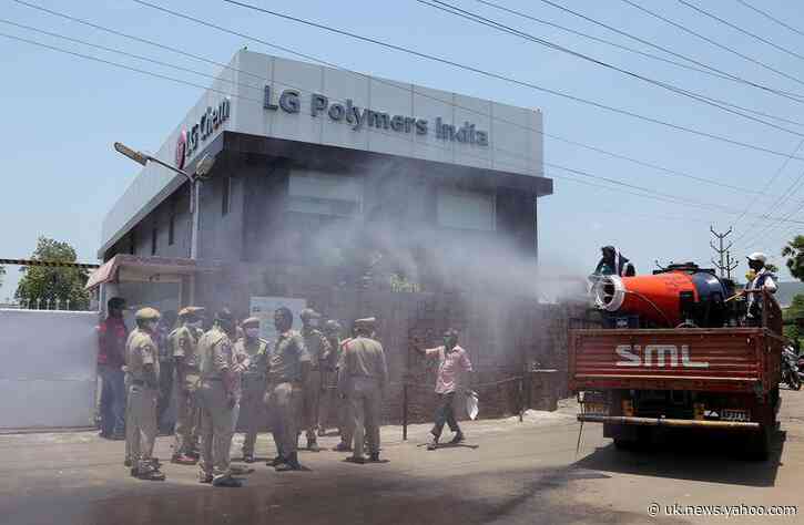 Protesters demand closure of LG Polymers plant in India after toxic gas ...