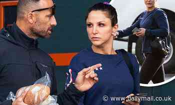 Steve 'Commando' Willis looks tense with his girlfriend Harika ...