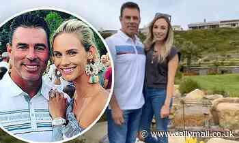 Jim Edmonds brings girlfriend Kortnie and daughter Hayley to visit the ...