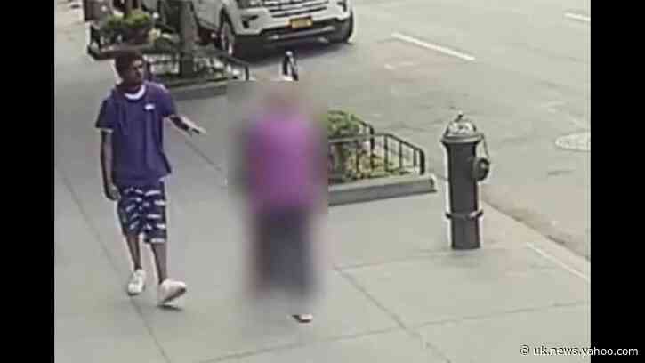 Suspect Sought After 92-Year-Old Woman Pushed to Ground in Manhattan ... Suspect Sought After 92-Year-Old Woman Pushed to Ground in Manhattan ...