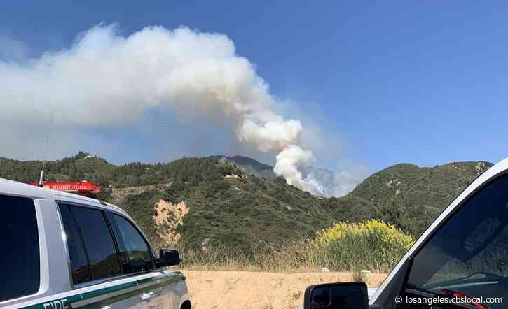 Evacuations Ordered After Fire Breaks Out In San Bernardino National ...