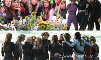 Alex 'Chumpy' Pullin's girlfriend Ellidy Vlug leads memorial at Palm ...