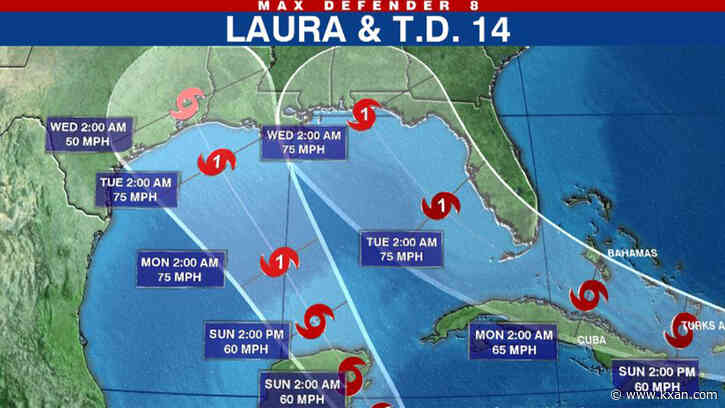 Tracking the Tropics: Tropical Storm Laura forms in Atlantic, Marco ...