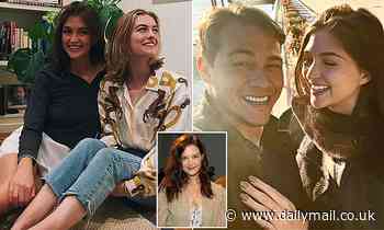 Katie Holmes' new beau's ex Rachel Emmons smiles as she's pictured for ...