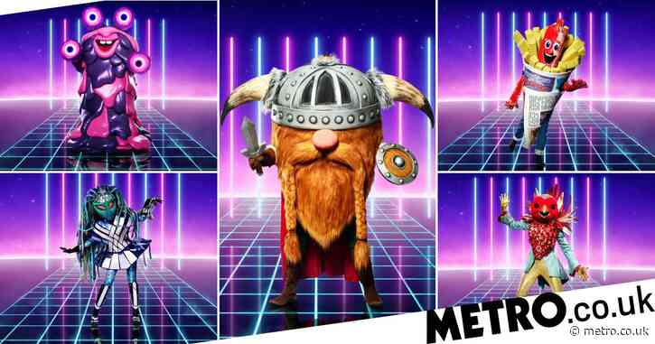 The Masked Singer UK reveals first-look at wacky celebrity costumes ...