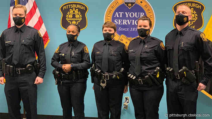 Pittsburgh Police Swears In Five New Officers Set To Join The Force ...