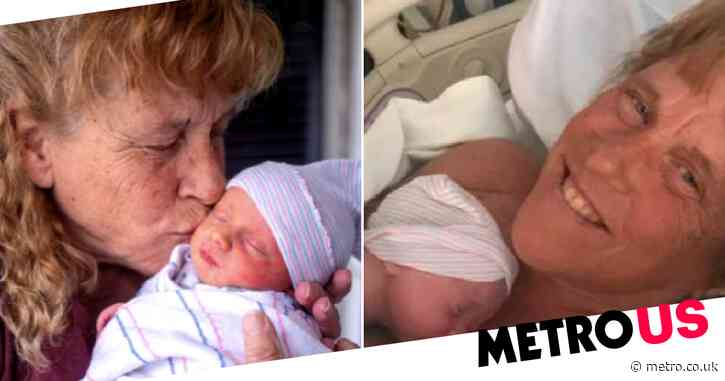 Woman gives birth aged 57 five years after losing daughter, 13, to ...