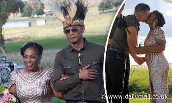 Mitch Tambo ties the knot with long-term partner Lele in a beautiful ...