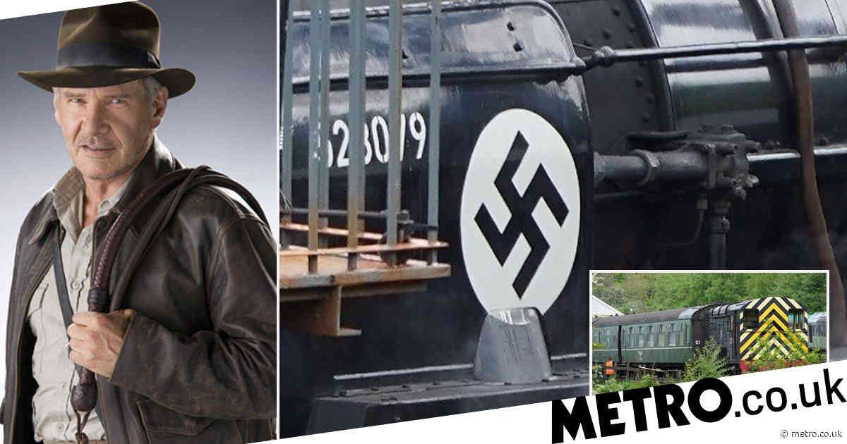 Indiana Jones 5 set pictures reveal plot clues as vehicles with Nazi ...