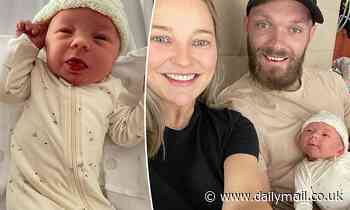 Melbourne Demons Premiership captain Max Gawn and his wife Jessica ...