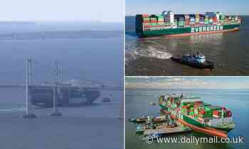 Ever Forward container ship is finally set to be refloated by Coast ...