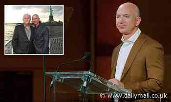 Jeff Bezos CRIES as he describes how his father fled to the US from ...