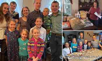 Frugal New York couple with nine children who own their home and have ...