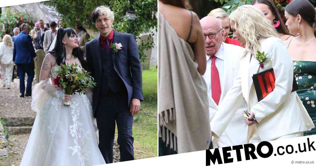Rupert Murdoch attends granddaughter Charlotte Freud’s wedding in wake ...