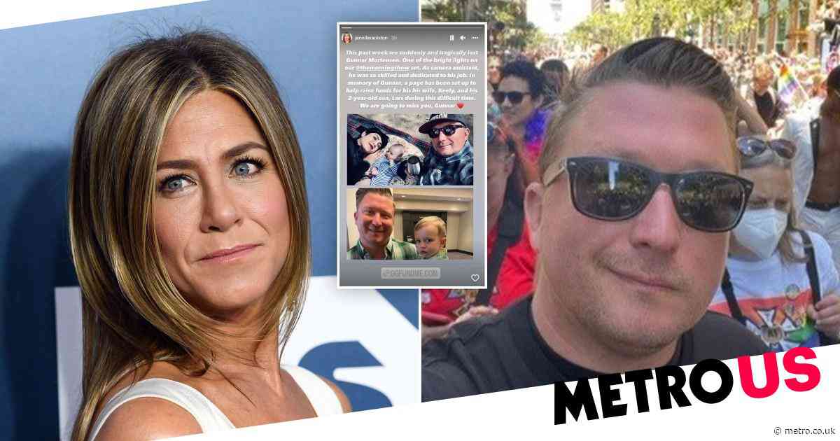 Jennifer Aniston mourns ‘sudden and tragic’ death of The Morning Show ...