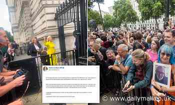 Andrea Jenkyns says she should have 'more composure' after sticking ...