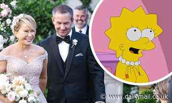 The Simpsons voice actor Yeardley Smith ties the knot with Dan Grice ...