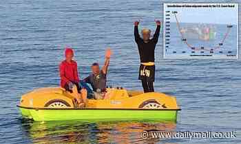 Three Cuban migrants intercepted in Florida waters aboard raft made out ...