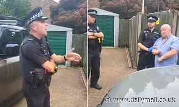 Veteran is arrested 'for causing anxiety' for retweeting meme of ...