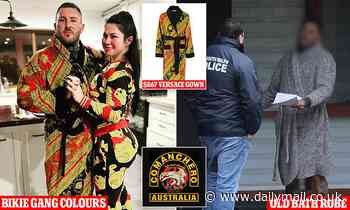 Bath robe bikie: New boss of Australia's most feared bikie gang poses ...