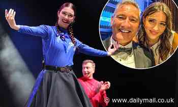 Anthony Field's daughter Lucia is all smiles as she performs with The ...