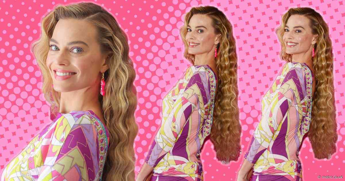 How to recreate Margot Robbie’s Barbie ocean wave hair in four simple ...